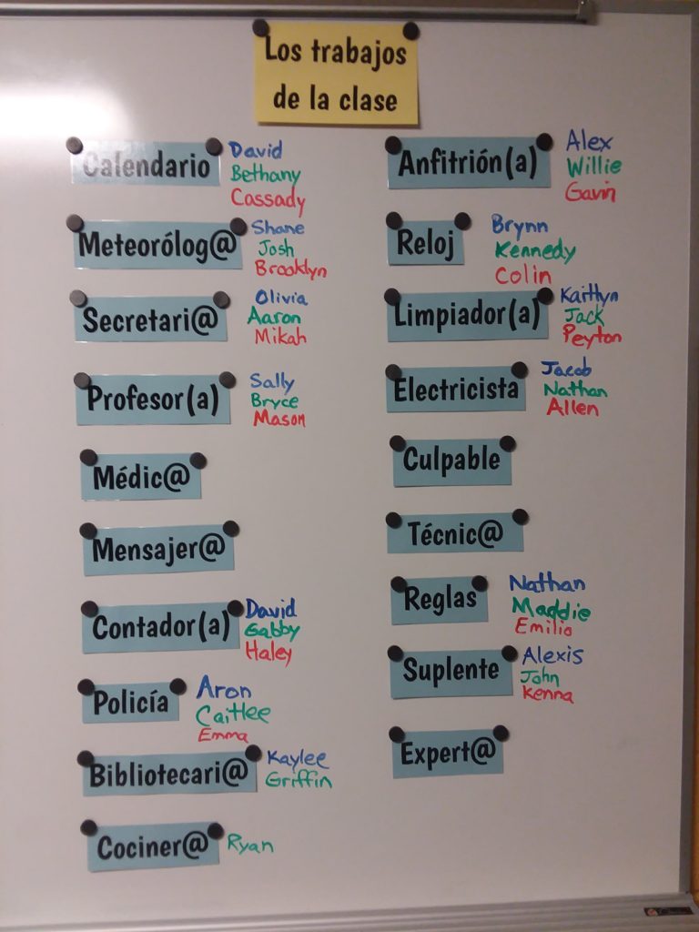 How to Do 31 Classroom and Student Jobs – TCI By The Lake